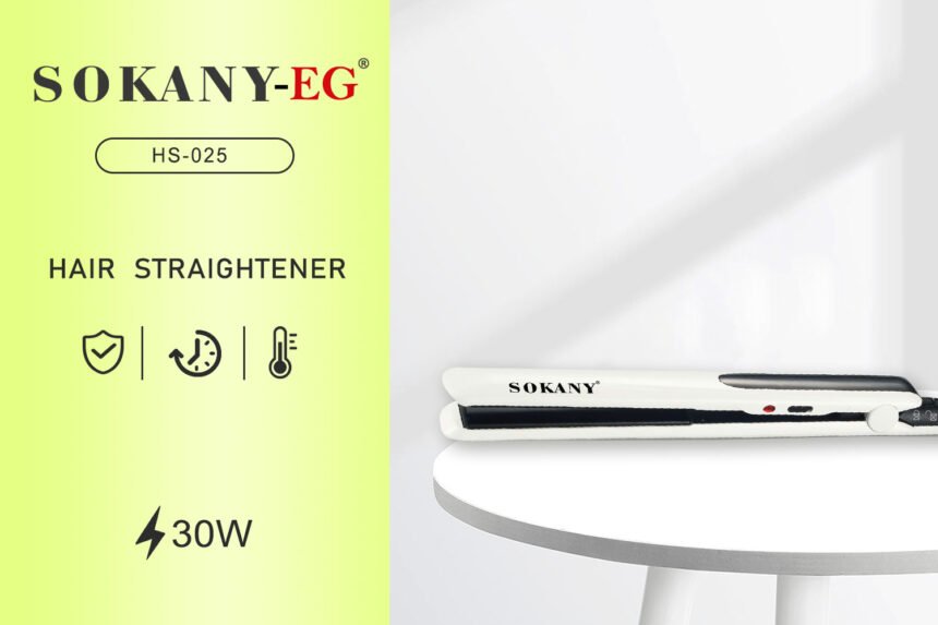 SK-025 مكواه سوكانى علبه بيضاء - SOKANY-EG